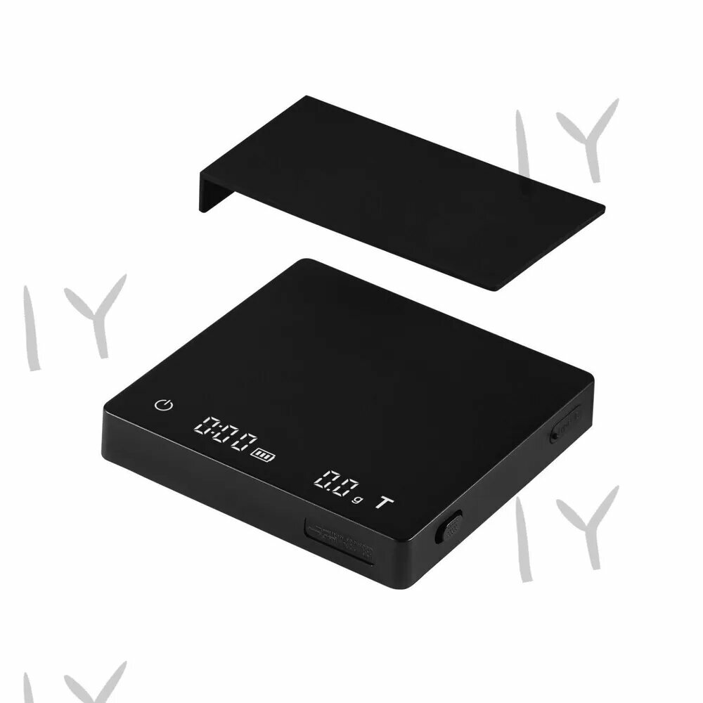 MHW-3BOMBER Электронные кухонные весы Cube 2.0 Coffee Scale_2, черный
