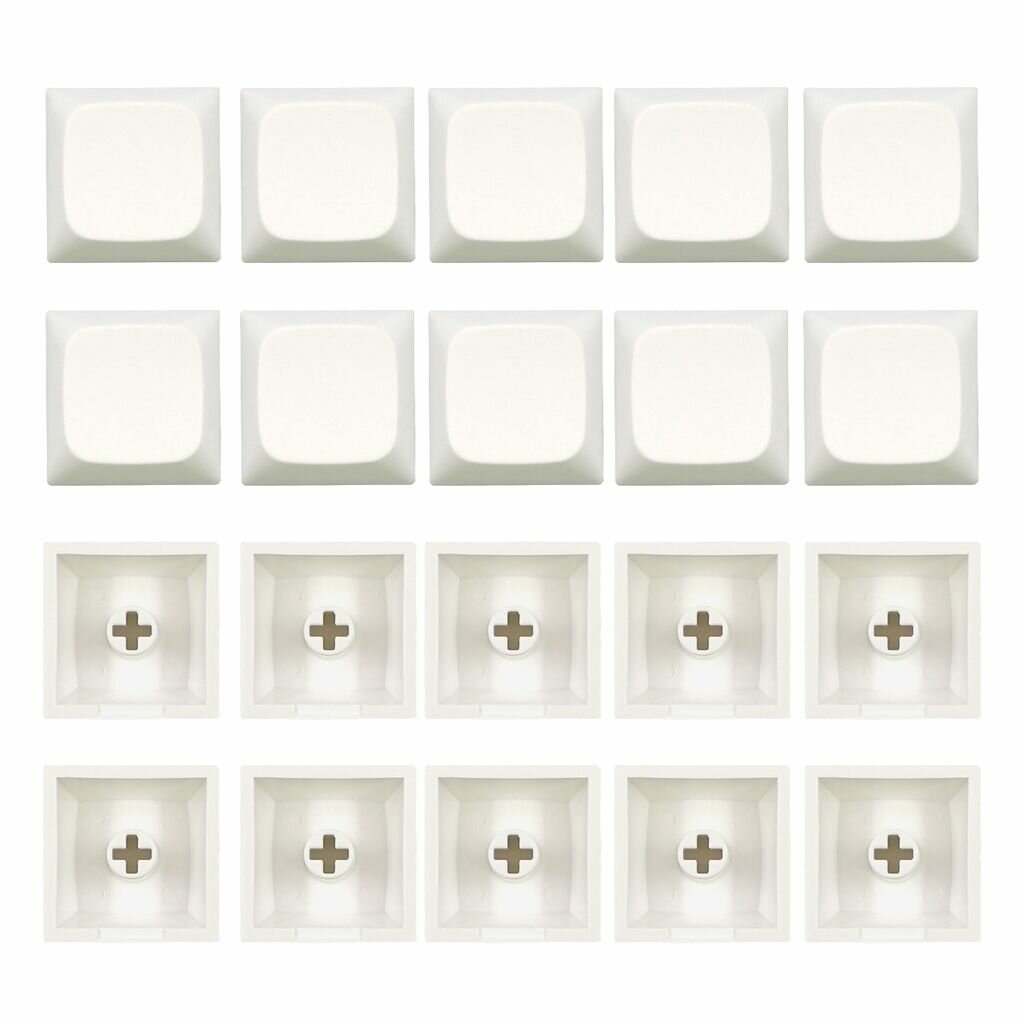 Кейкапы XDA-белые, 20 шт.