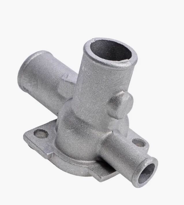 Патрубок головки блока выпускной ВАЗ 2108-2115 (без датчика, карбюратор)