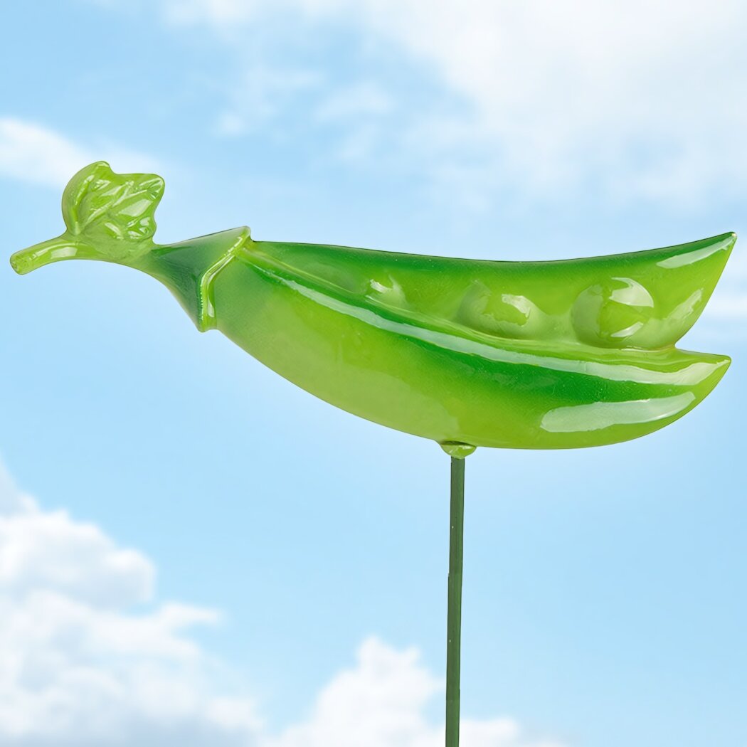 Штекер садовый "Горошек" 58см из металла, декоративный элемент для огорода