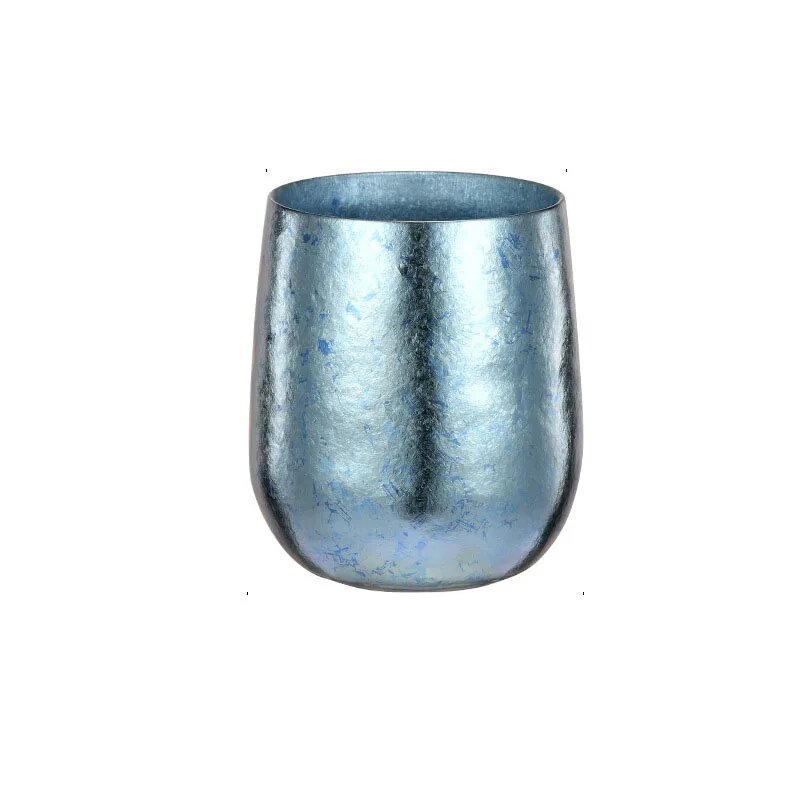 Двухслойная чашка для яиц из титана 60/120/240 мл, Ocean blue, 240ml