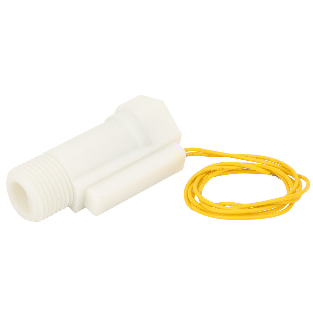 Пластиковый датчик расхода воды, переключатель поршня, тип G1/2in, наружная/гнездовая резьба, DC0-110V