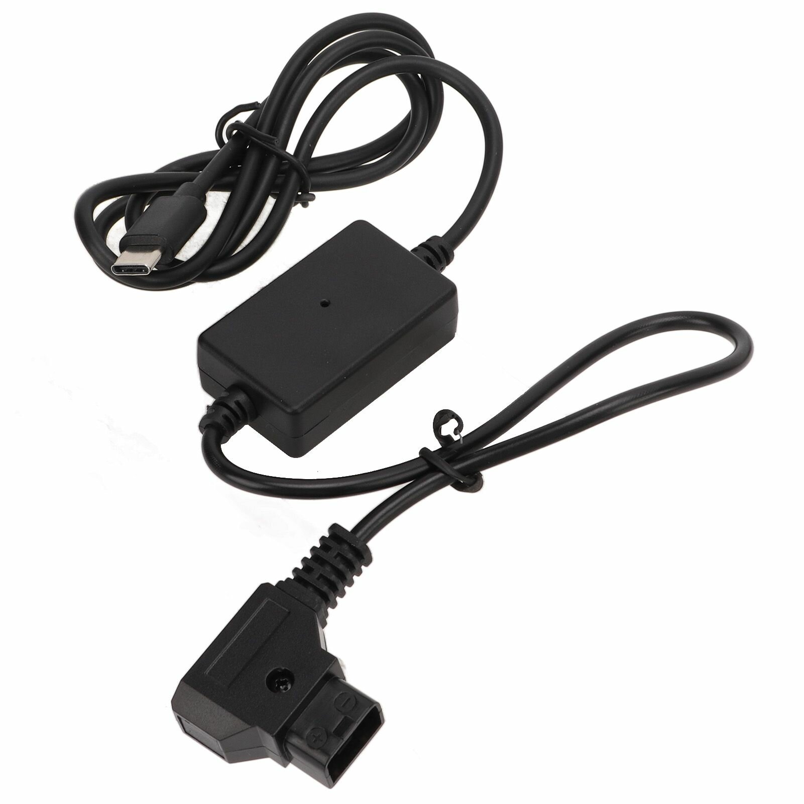 Кабель питания D Tap Male до USB Type C с регулировкой 5V для мобильных телефонов и камер, длина 1.55 м