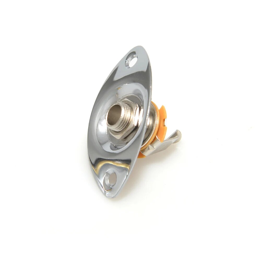 Разъем для гитары 1/4" Chrome A