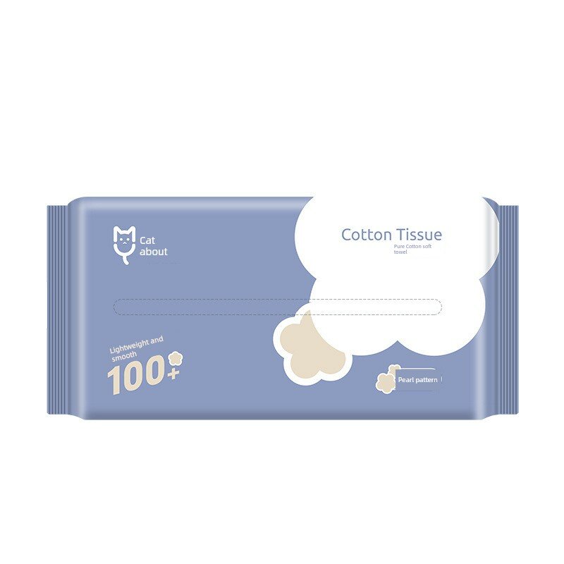 Экстра толстые влажные салфетки Cloud Brand 200 г в пачке, 1 пачка приблизительно 60 листов, мягкая хлопковая ткань для