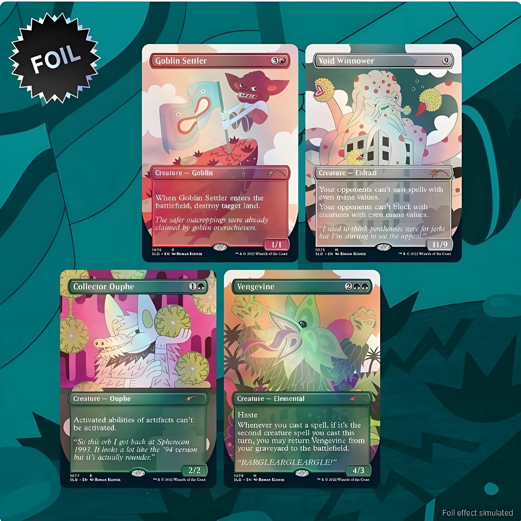 MTG: Secret Lair - Just some totally normal guys Foil (Английский)