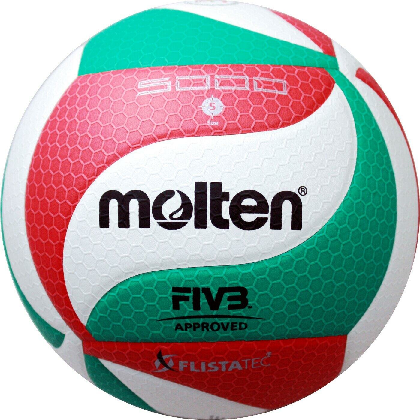 Decathlon Волейбольный мяч Molten V5M5000 FIVB - размер 5, цвет белый