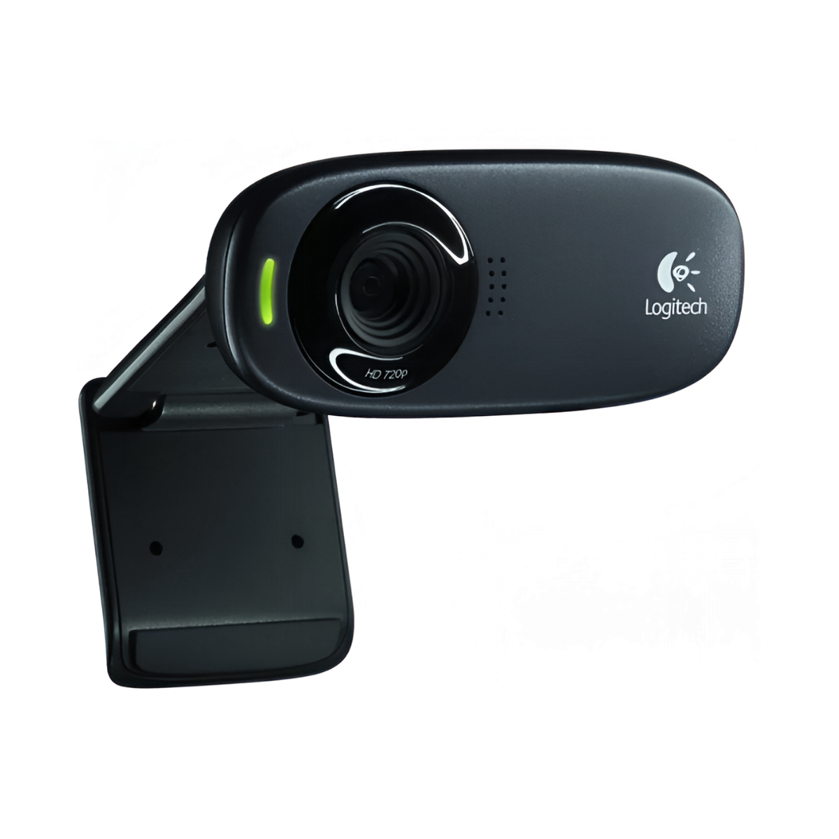 Веб-камера Logitech HD WebCam C310 (960-001065), черная, 1,2Мп, 1280×720, микрофон с шумоподавлением