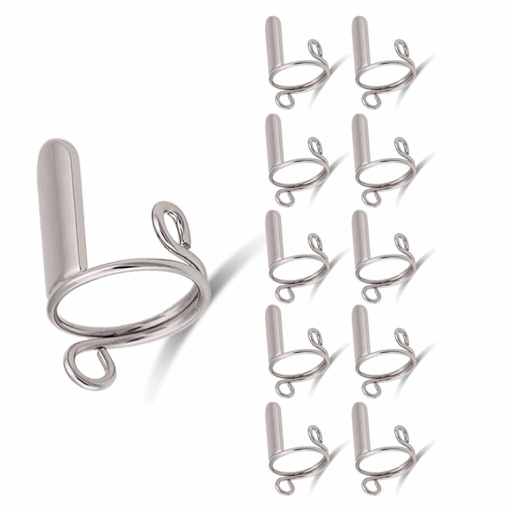 Регулируемые кольца для ногтей, Белый К