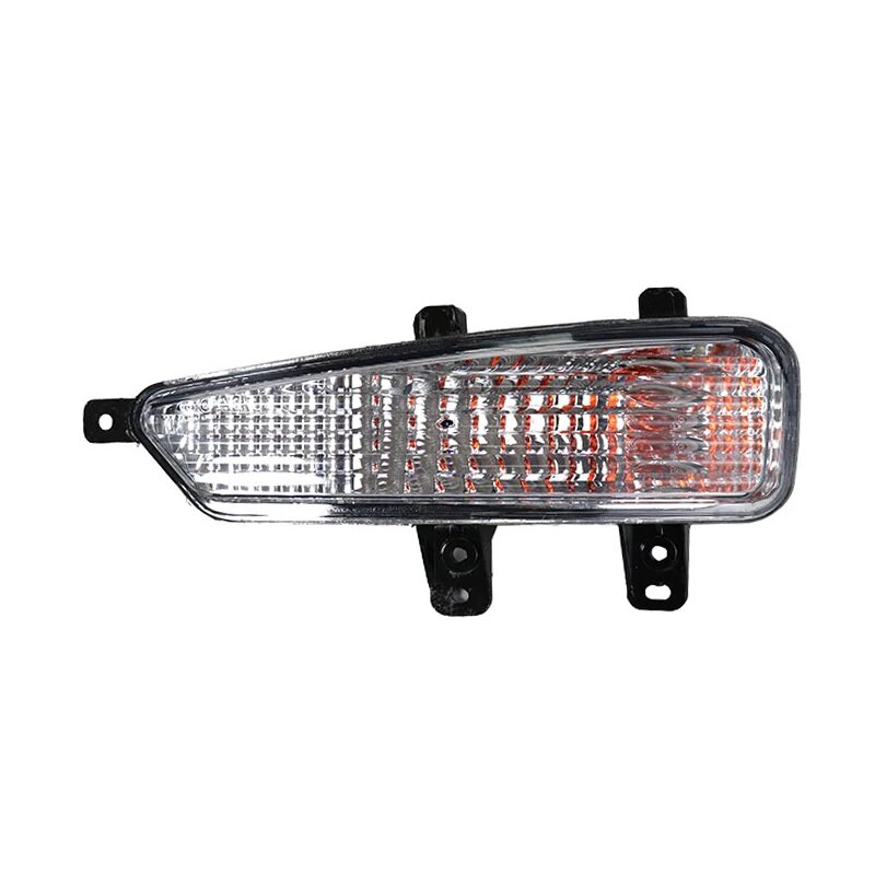 Передний бампер автомобиля, противотуманные фары, противотуманные фары DRL, дневные ходовые огни, указатель поворота для Lifan X60 2011 2012 2013 2014 2015 Left