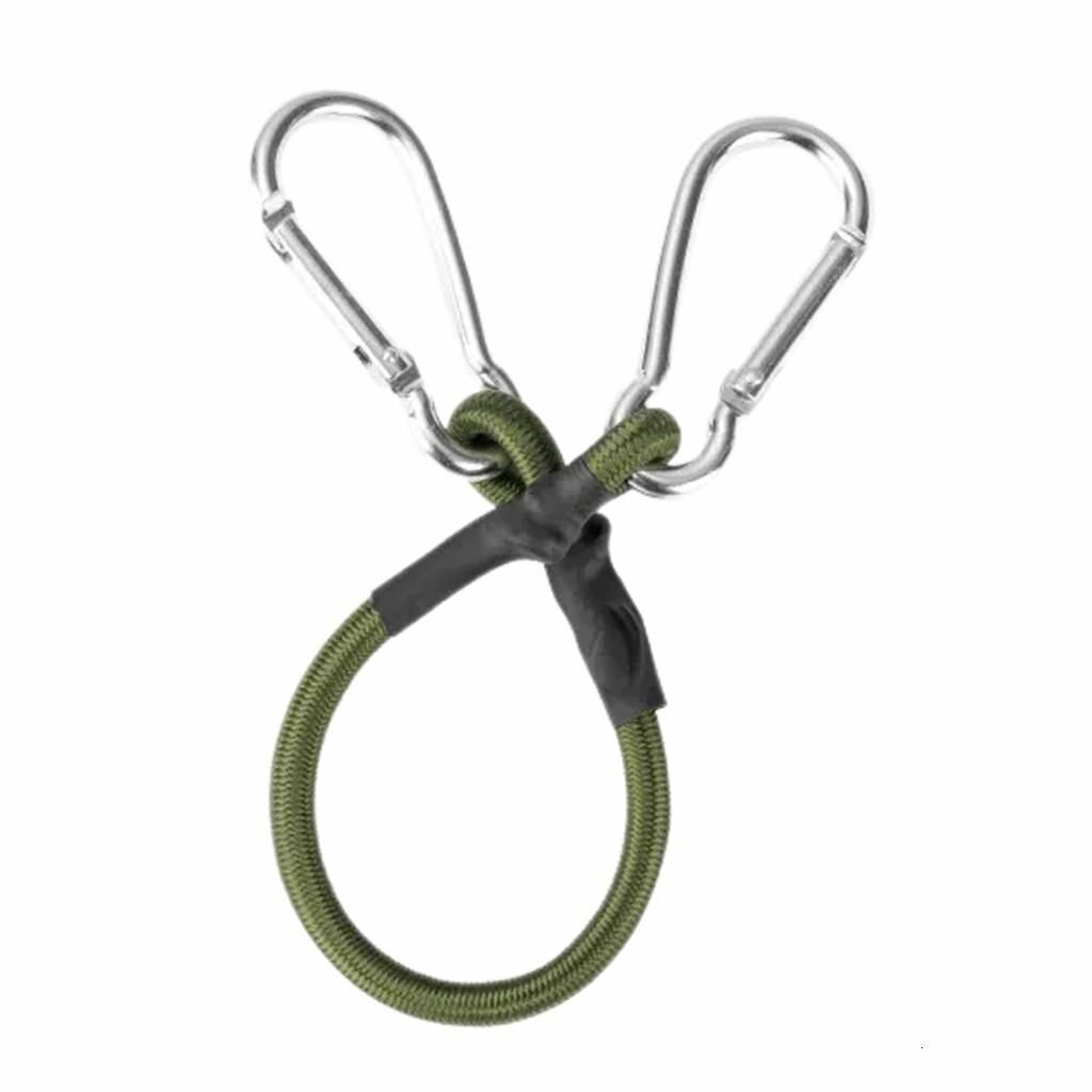 Эластичные стяжки с карабином, - 30cm