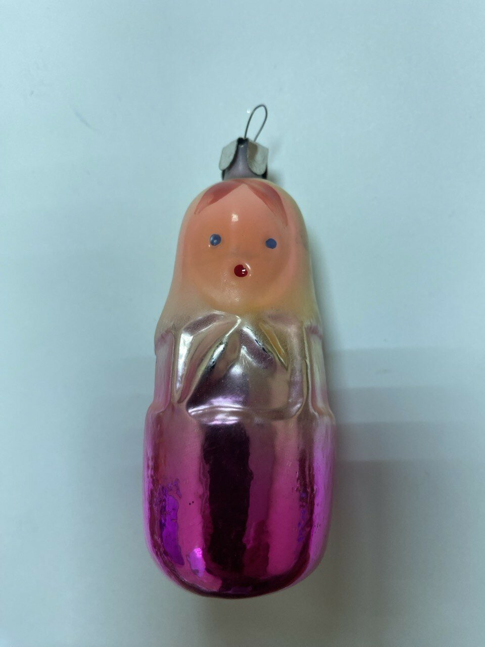 Игрушка на елку Матрешка, редкая, 8см