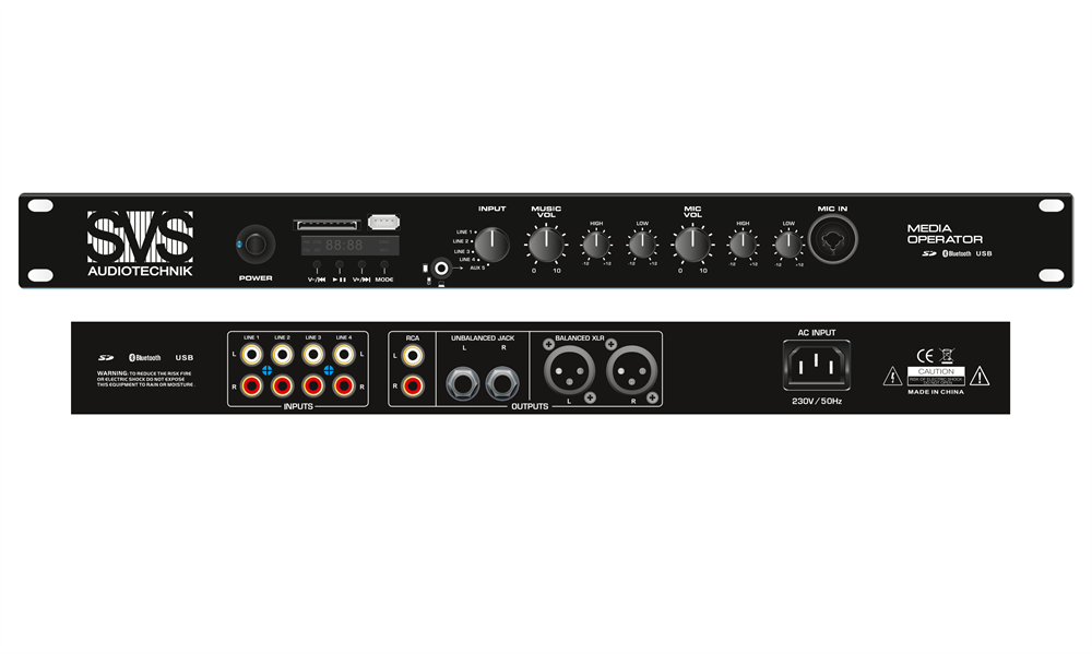 SVS Audiotechnik MEDIA OPERATOR Рэковый медиаплеер