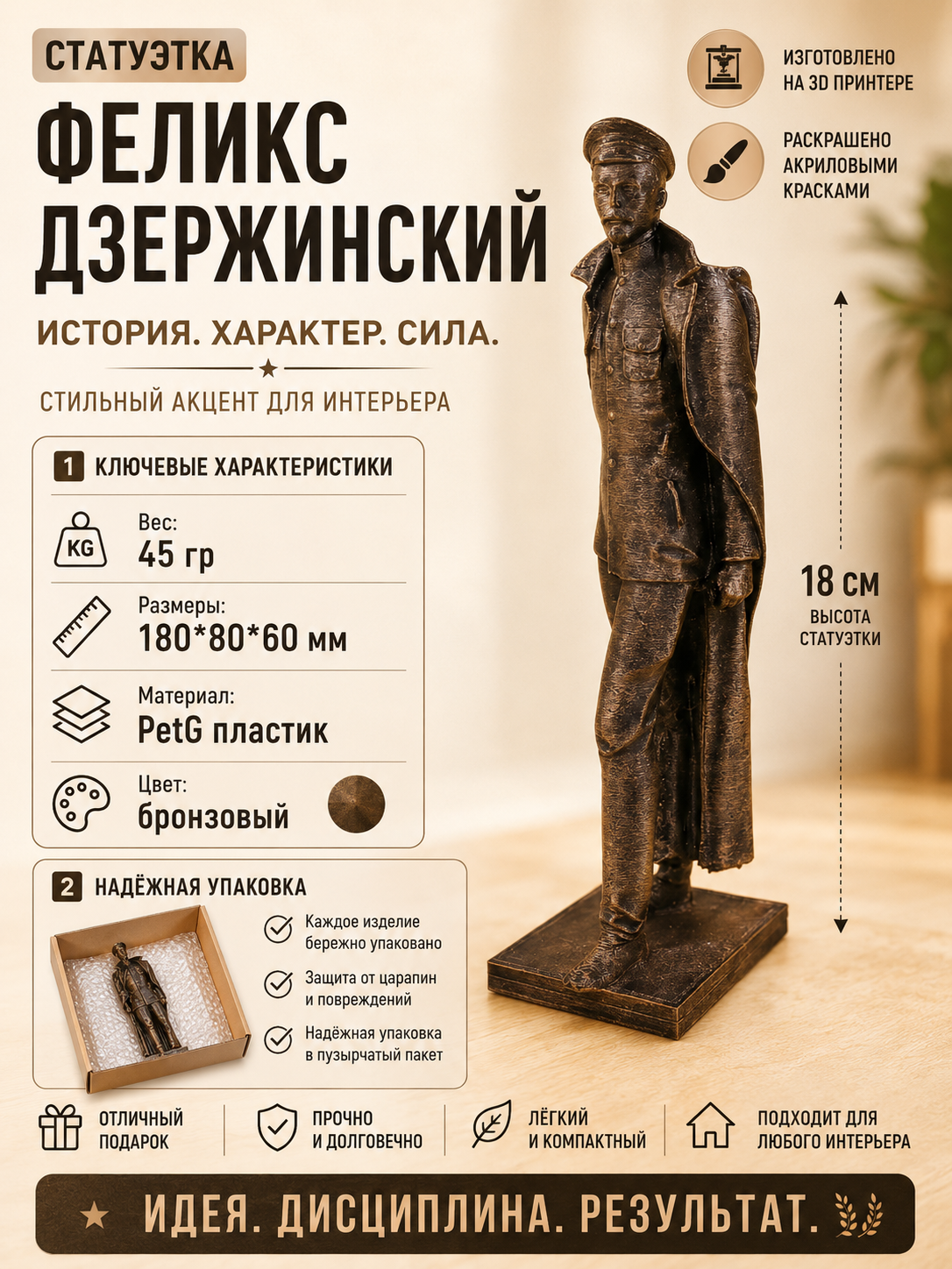 Статуэтка дзержинский