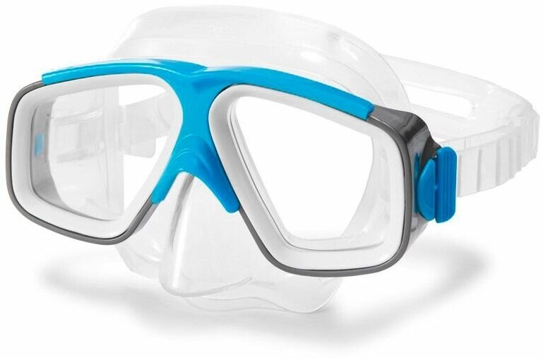 Маска для плавания Surf Rider Mask голубая, от 8 лет