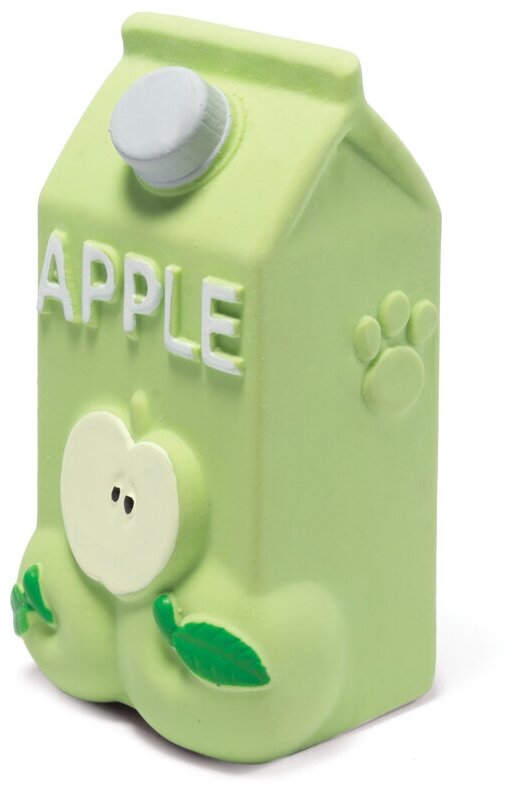 Игрушка (Triol) MINI DOGS Яблочный сок для собак мелких пород, латекс, 9см