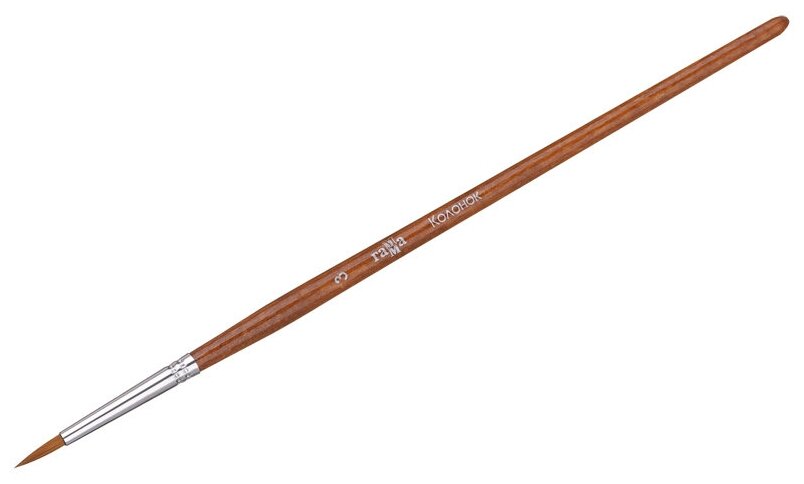 5 шт. Кисть колонок Гамма, круглая №03