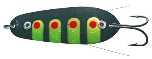 Блесна KUUSAMO RASANEN 70/10 (незацепляйка) цвет BL/R/FYe-S