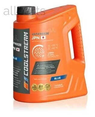 COOLSTREAM CS-011002 Антифриз COOLSTREAM JPN синий 5л