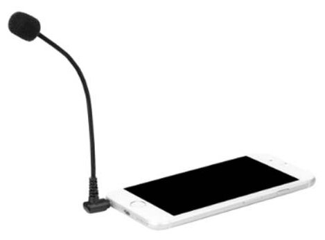 Микрофон для смартфонов на гибкой ножке BOYA BY-UM4