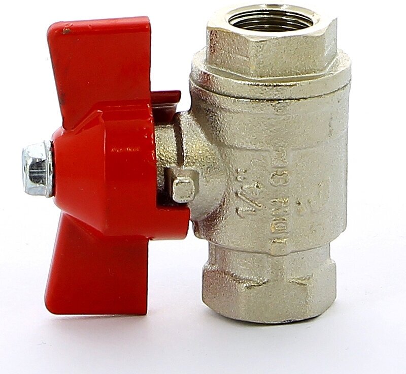 Кран шаровый ITAP 1/4' ВВ бабочка IDEAL