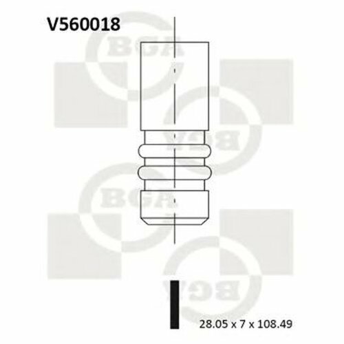 Выпускной клапан Bga V560018