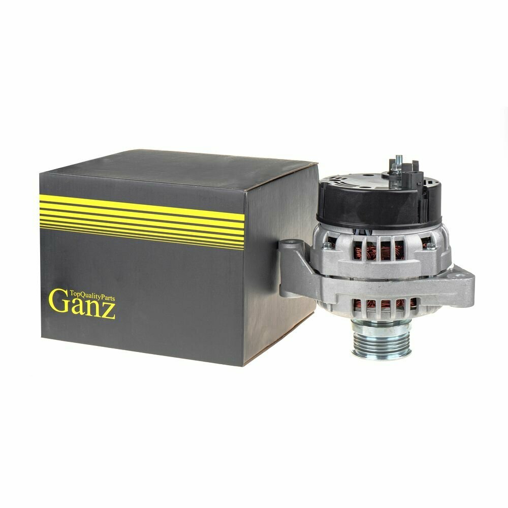 Генератор подходит для ВАЗ 1118 2170 2190 9402-3701000-14 90А GANZ GRR13006