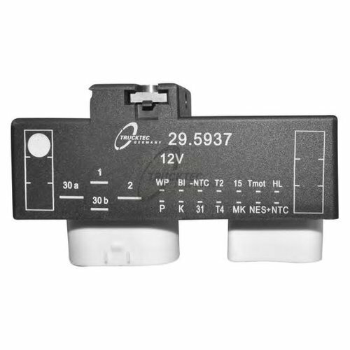 Блок управления, эл. вентилятор (охлаждение двигателя) Trucktec 0742090