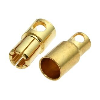 Комплект разъёмов силовых Plug 6.0 M+F