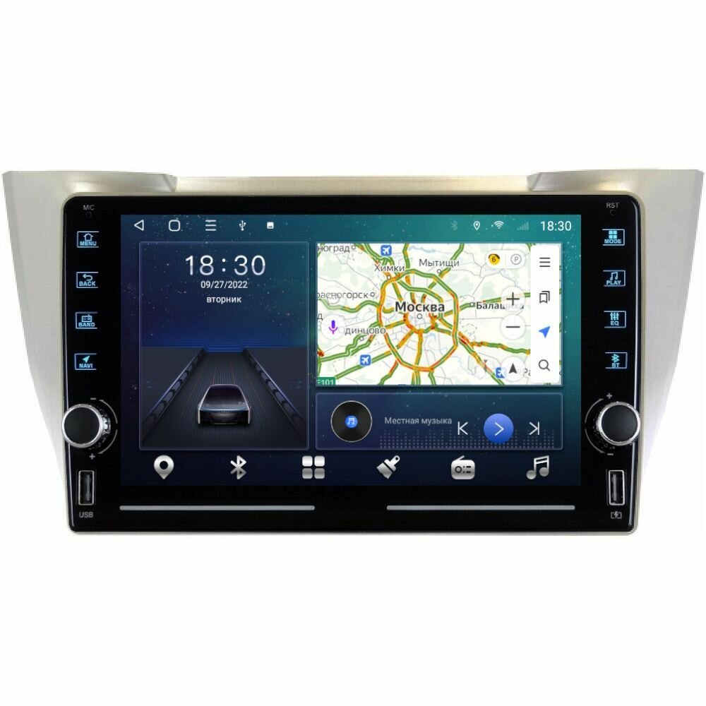 Магнитола R320 Lexus RX 300, RX 330, RX 350, RX 400 2003-2009 с Android 13 - 8 ядер - 3+32Gb - CarPlay - 4G(Sim)