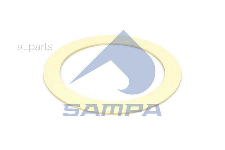 SAMPA 070018 кольцо уплотнительное ступицы ! пластик 120x157x2.5 \BPW