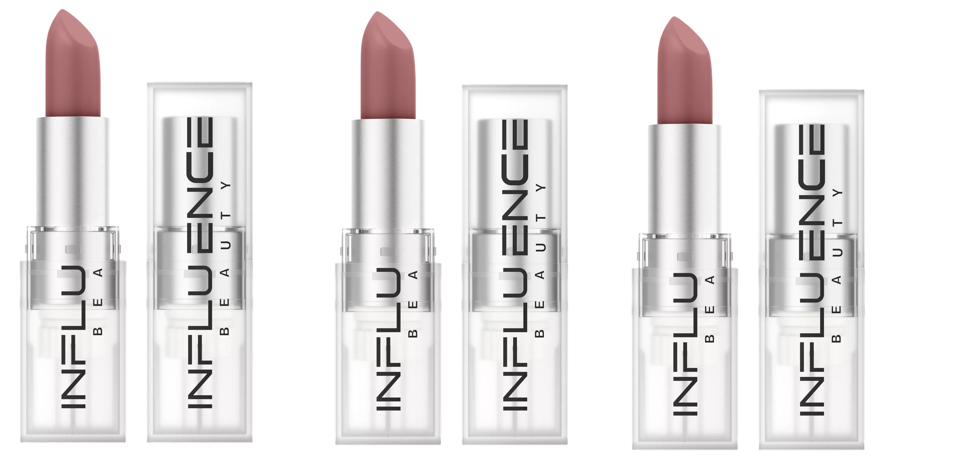 Помада стик Influence Beauty Lipstick тон shade 04 3 шт