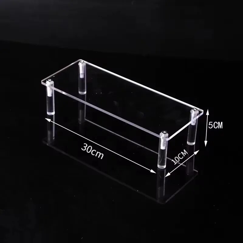 Акриловая подставка 30x10 см, 1 tier