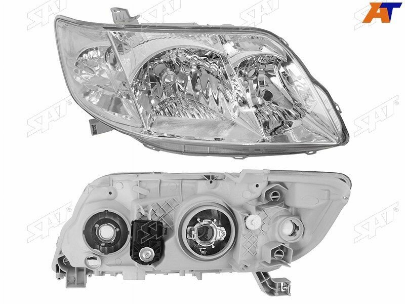 . SAT Фара для TOYOTA COROLLA 04-06 правая JAPAN мех. корректор