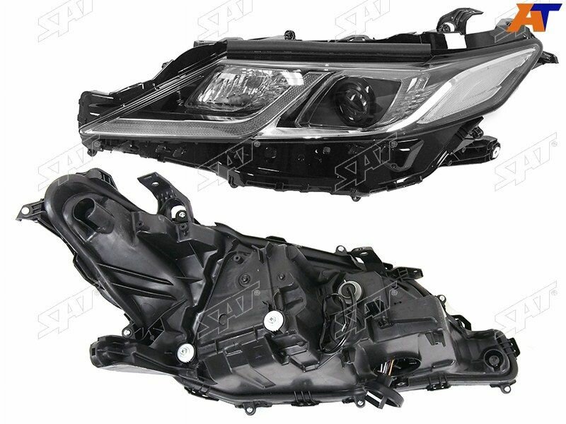 . SAT Фара для TOYOTA CAMRY 20- левая (1 LED полоса)