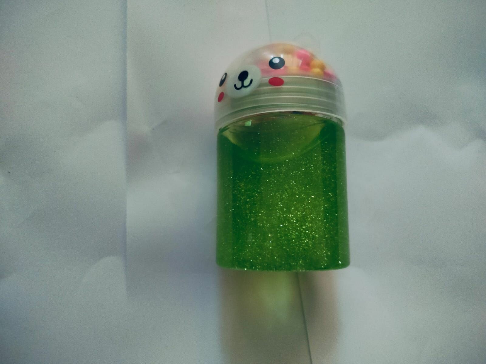 Слайм серия мишка Зеленый