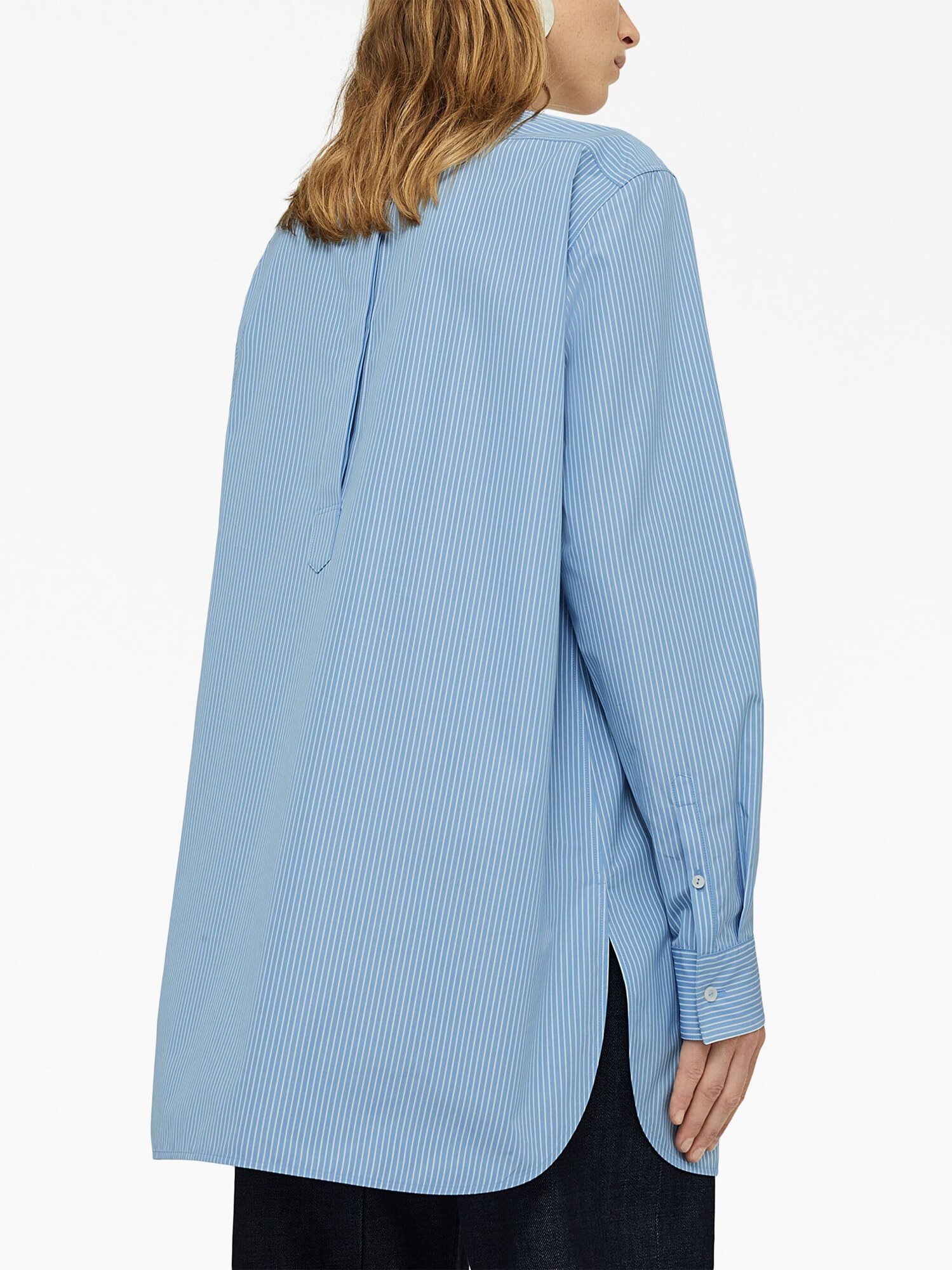 Блуза Jil Sander, размер 36, blue — фото 1