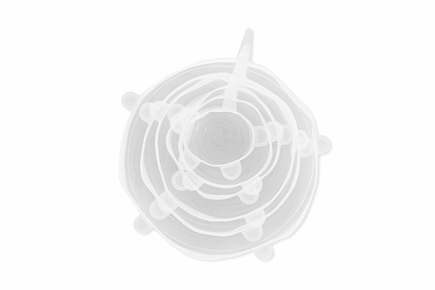 MITTE Comfort Набор крышек 6 шт силиконовые крышки для посуды и контейнеров