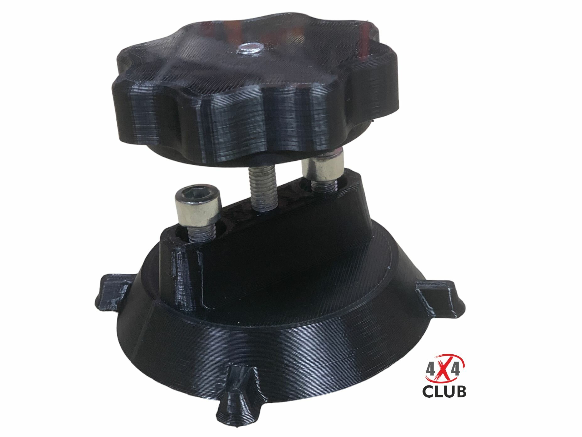 Крепление "4Х4 CLUB" основное для канистр Экстрим, Art Rider. Материал пластик.