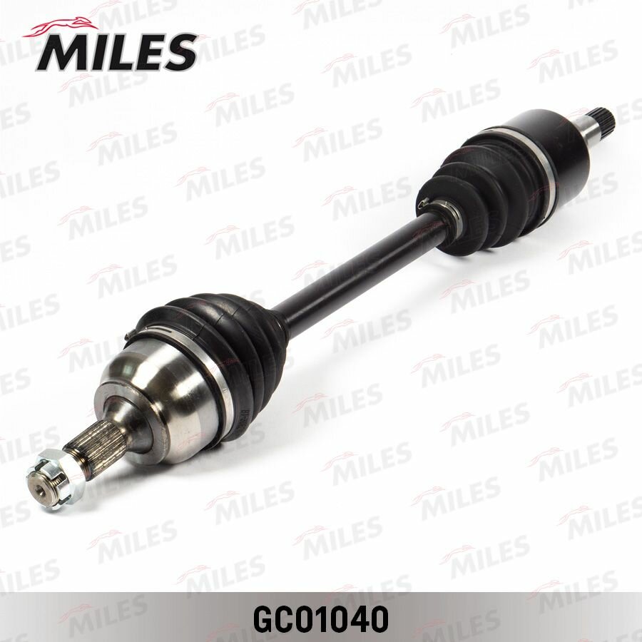 MILES Привод в сборе левый CITROEN C4/PEUGEOT 307 1.4-1.6 00- (GKN 303574) GC01040