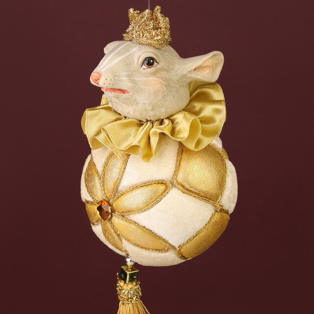 Елочная игрушка Крыса Драматург: Eclogae 25 см, подвеска, Winter Deco, 2007651