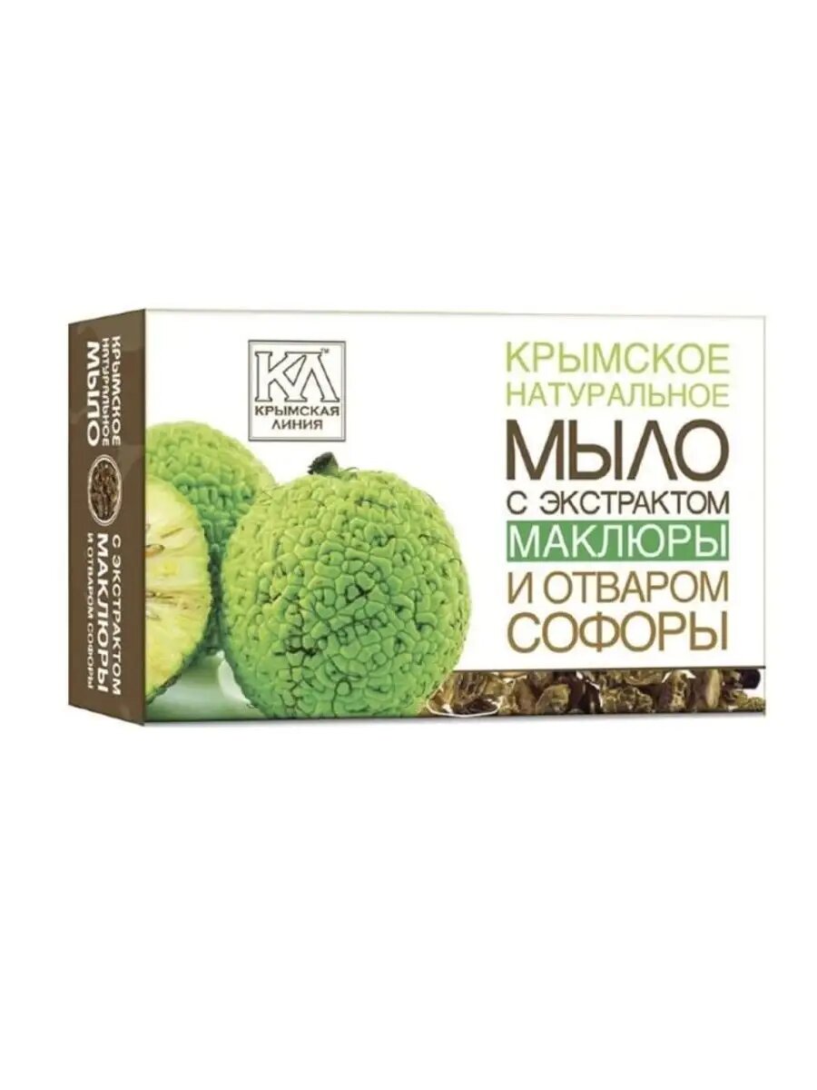 Мыло «С экстрактом маклюры и отваром софоры», 82г.