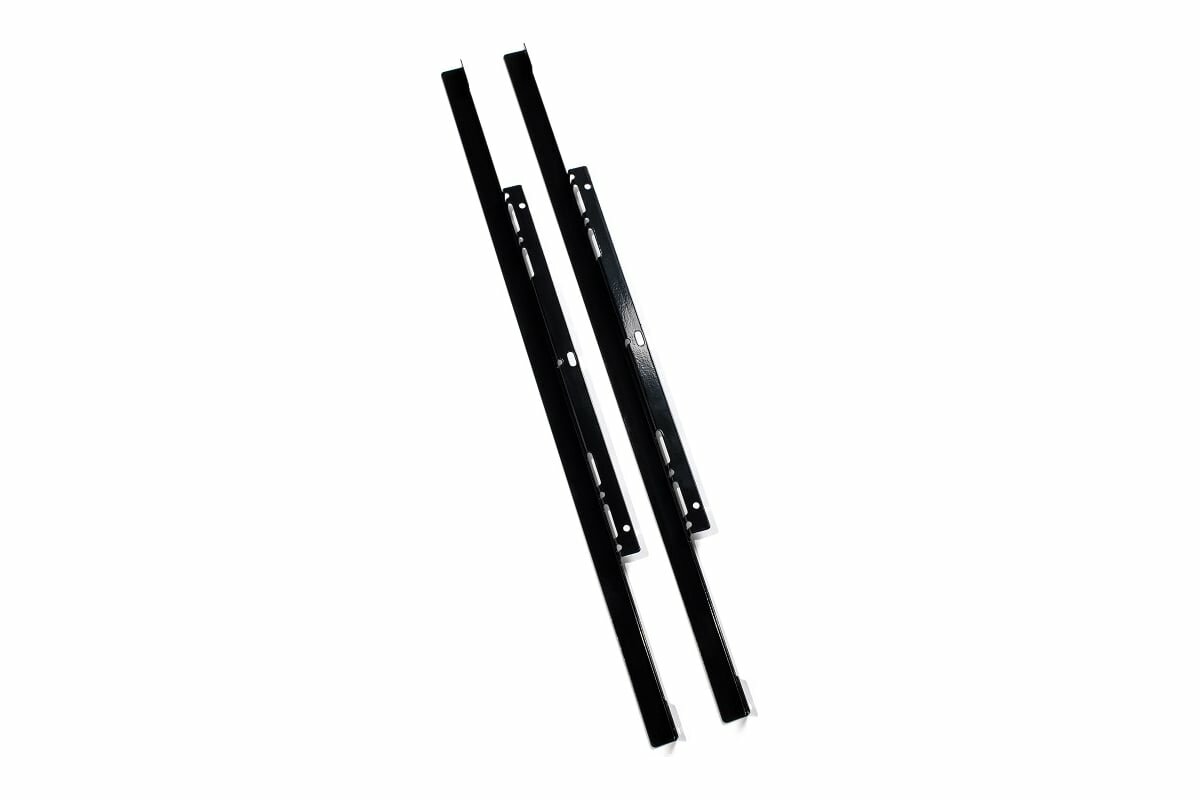 ООО "гард" Термоизоляционная планка стандартная для ДСП 18 мм (комплект 2 шт) RAL 9005Черный глян. 1 комп. 01-00008583