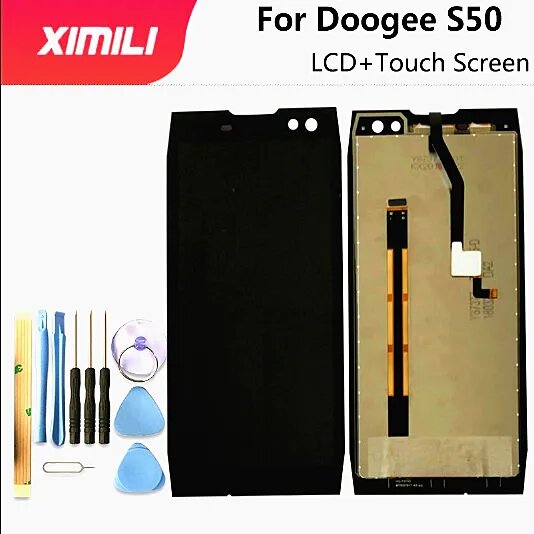 Дисплей 5,7 дюйма Для Doogee S50, ЖК-дисплей + сенсорный экран Для Doogee S50, 100% протестированный экран, дигитайзер в сборе, Замена + Бесплатные инструменты