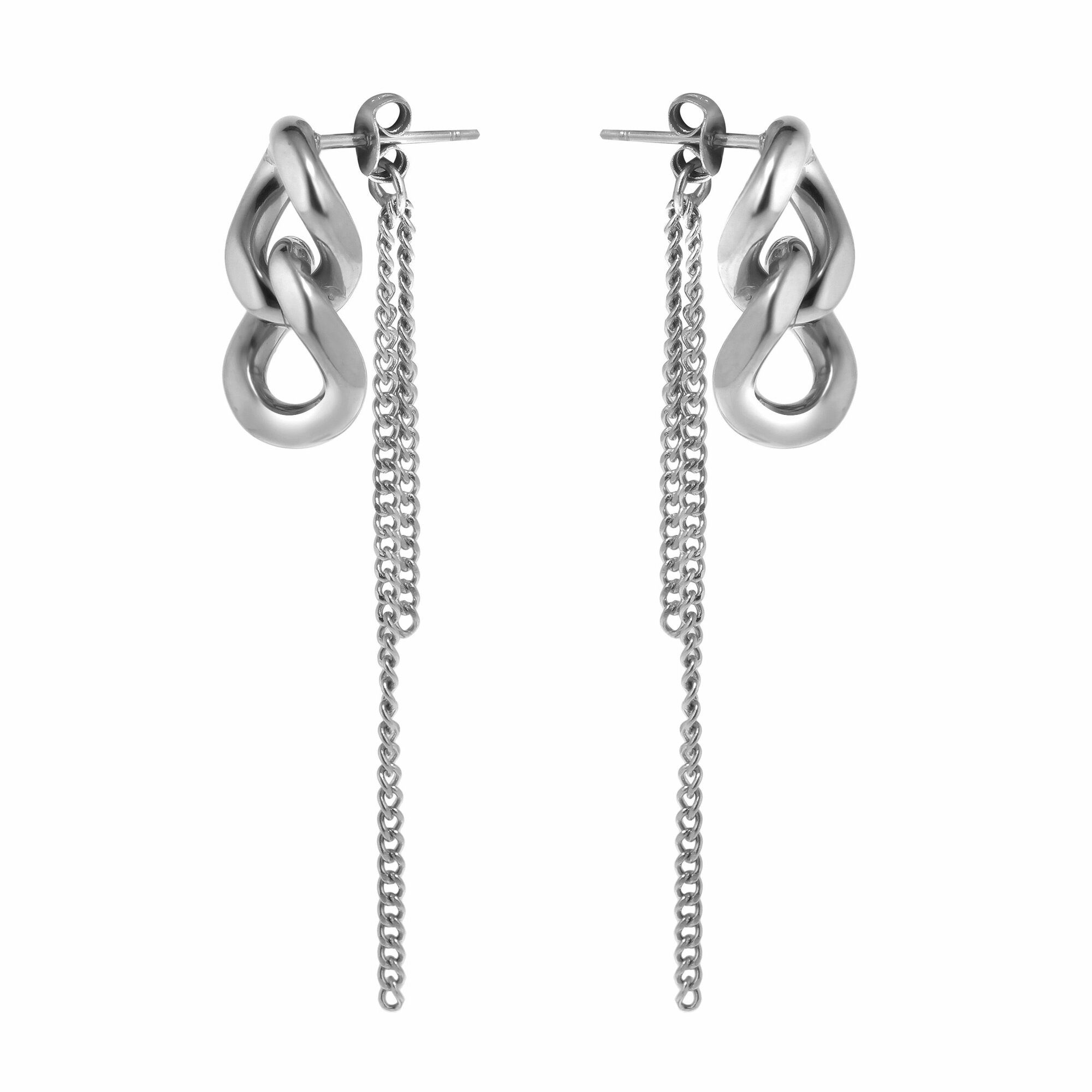 Серьги цепочки