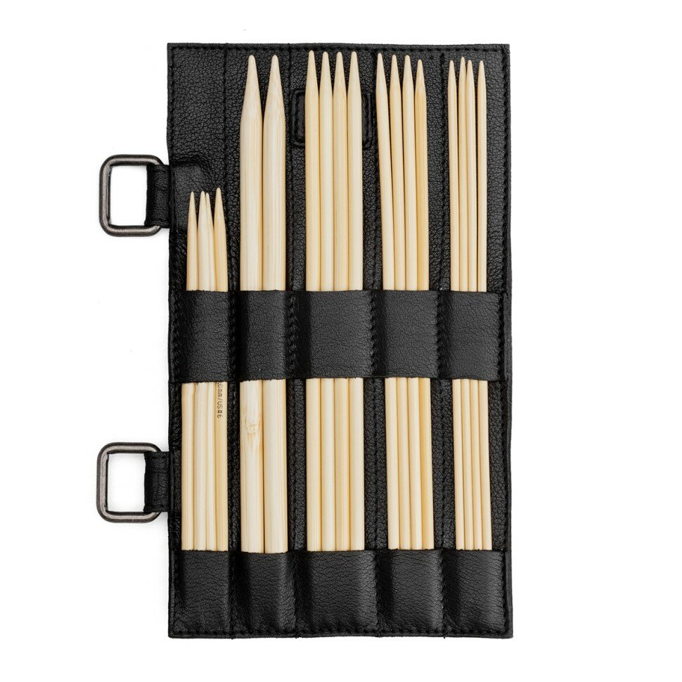 Органайзер для спиц "Carita C" Muud, цвет черный, 12 х 21 см