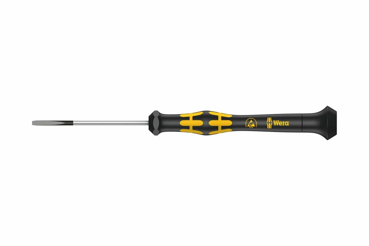 WERA отвёртка (шт) 1578 A ESD 0,40x2,5x80 MM MICRO WE-030104
