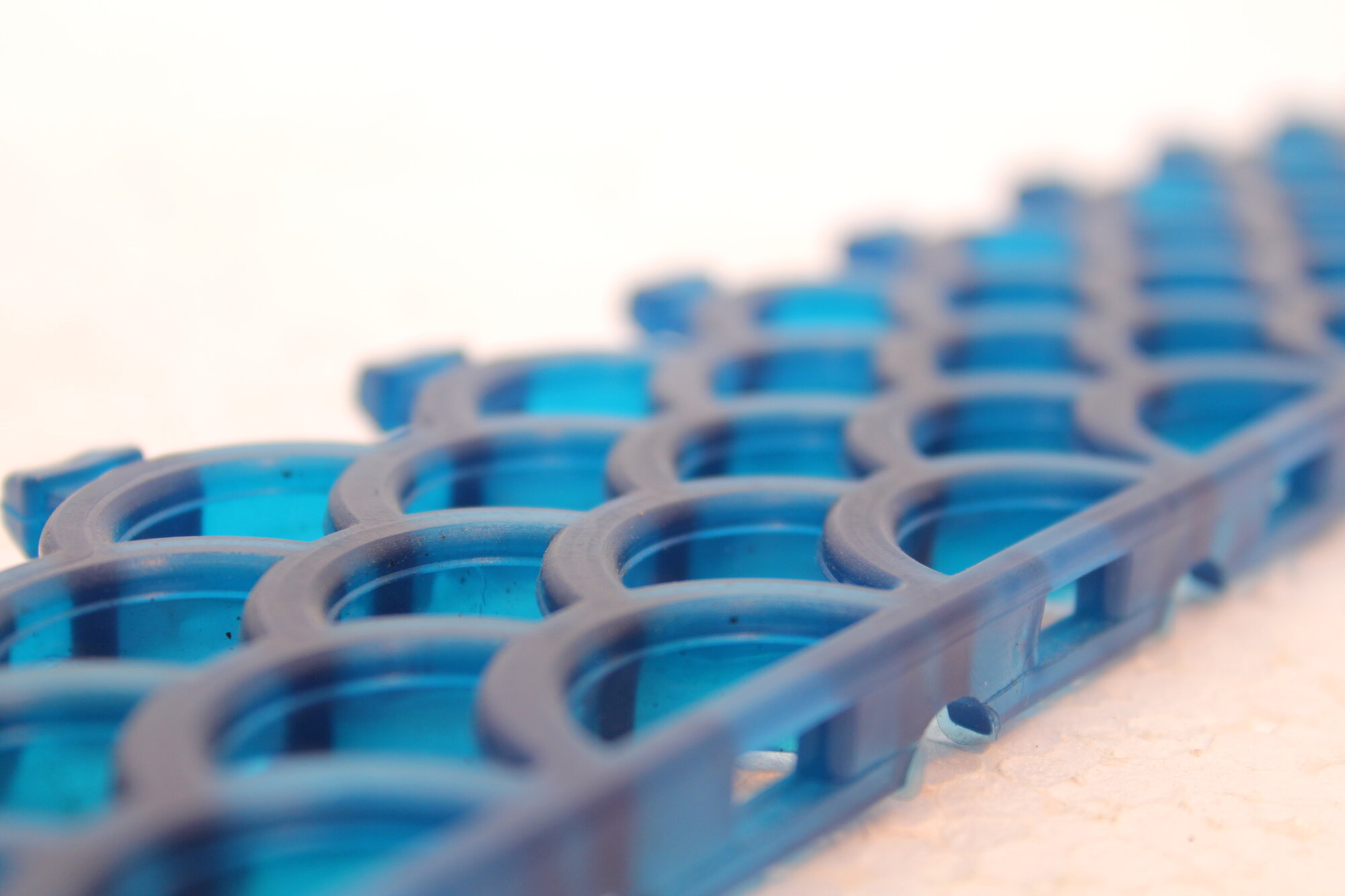 Модульный ковер для душевой ВходКовер-Аква 9мм (760х520 мм) Серый