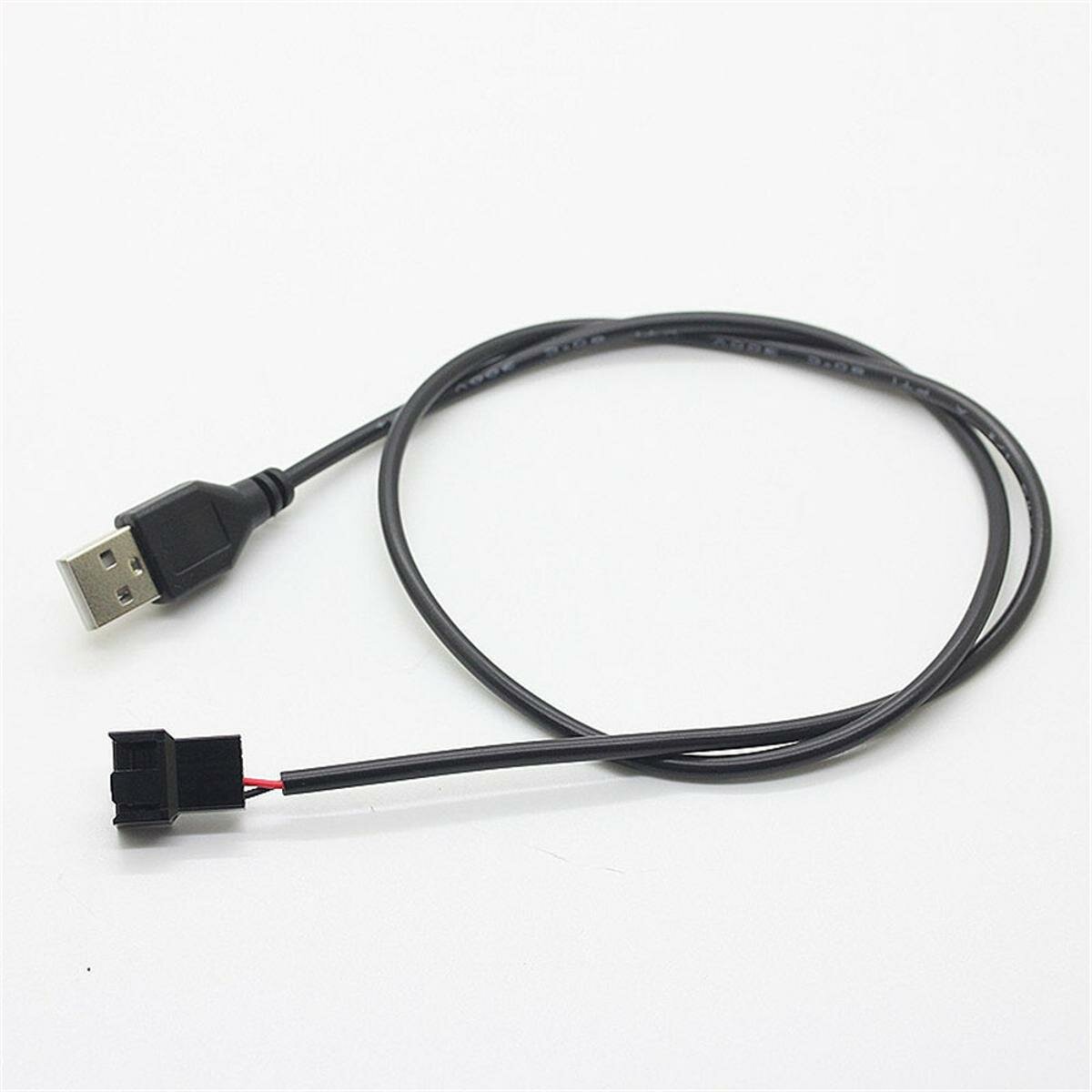 Кабель-адаптер USB A male to Fan 2-Pin/3-Pin 3pin/4-Pin 4pin для 5 В