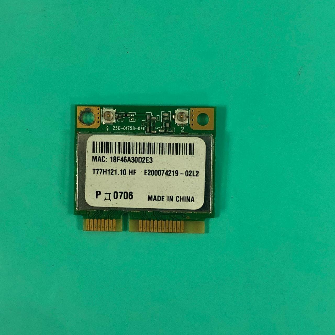 Wi-fi модуль T77H121.10 HF Acer Aspire 4820T